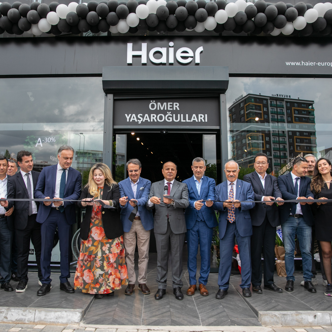 Haier unveiled the 1st Experience store in Turkey